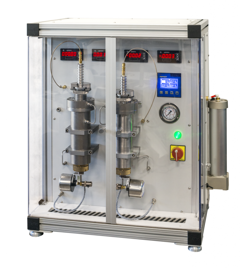 The "PIK-NANO-SF" device for measuring permeability by stationary ...