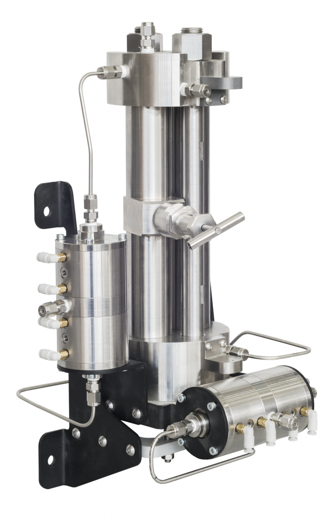 Acoustic multiphase high pressure separator - Geologika